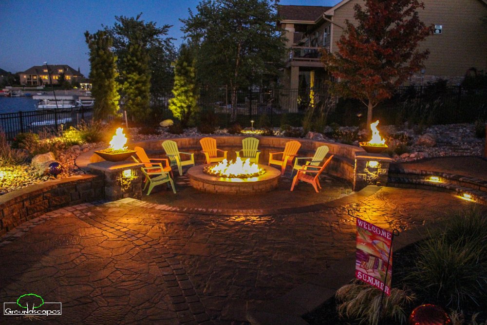 Fire Pits Photo Gallery | Groundscapes, Inc.