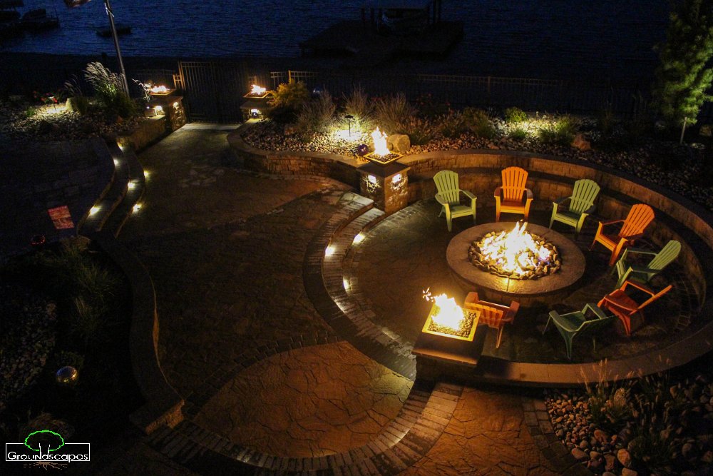 Fire Pits Photo Gallery | Groundscapes, Inc.