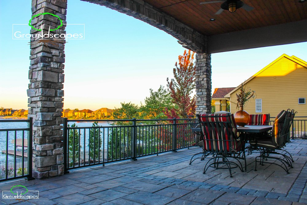 Paver Patio Upper Decks Photo Gallery | Groundscapes, Inc.