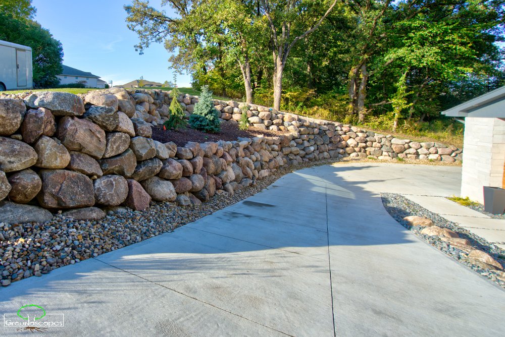 Retaining Walls Photo Gallery | Groundscapes, Inc.