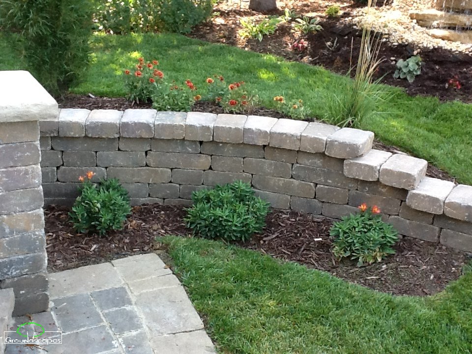 Retaining Walls Photo Gallery | Groundscapes, Inc.