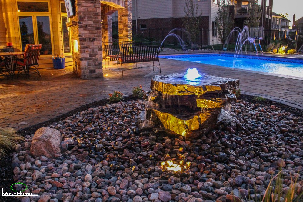 Water Weirs Photo Gallery | Groundscapes, Inc.